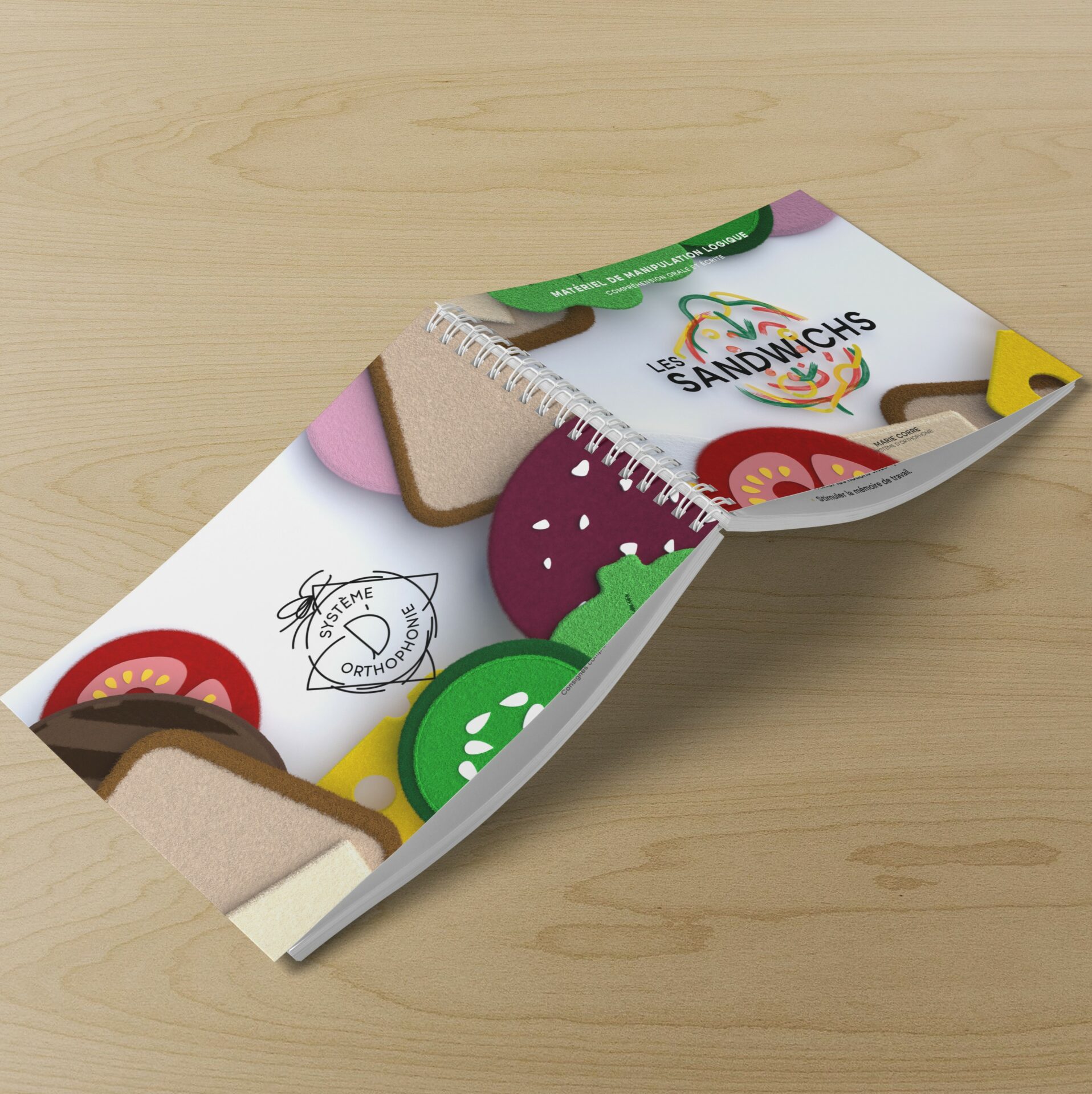 Carnet de consignes seul - système D' orthophonie